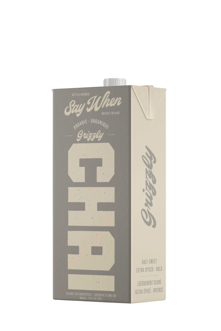 Say When Organic Grizzly Συμπύκνωμα Chai 1L (1 τμχ) - Yum Τales